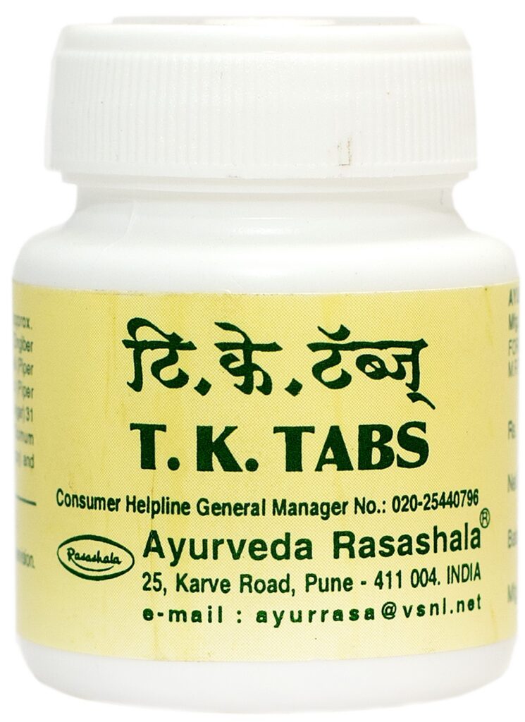 T. K. Tablets – Ayurveda Rasashala